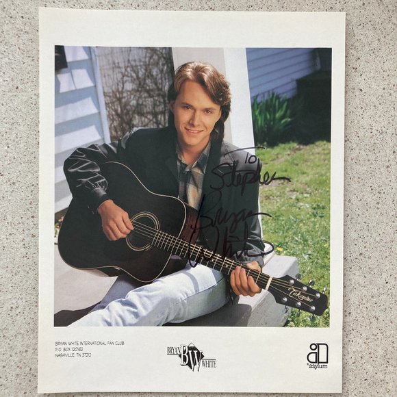 Autograph | Other | Bryan White Signed Inscribed Photo 8x Country ...